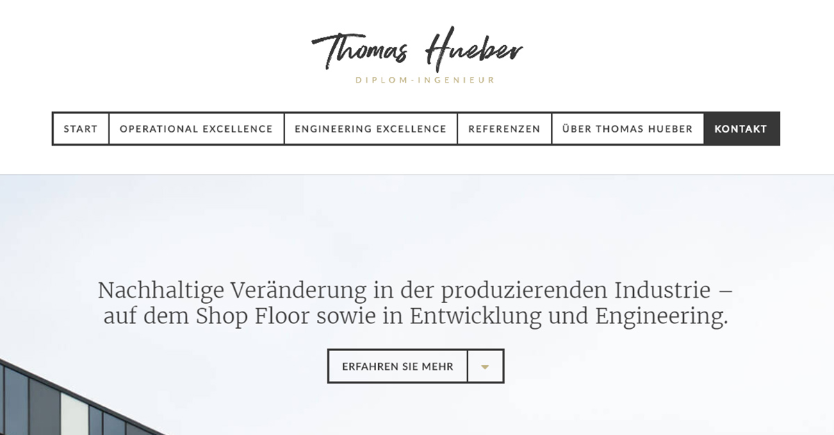 Home - Website von Thomas Hueber